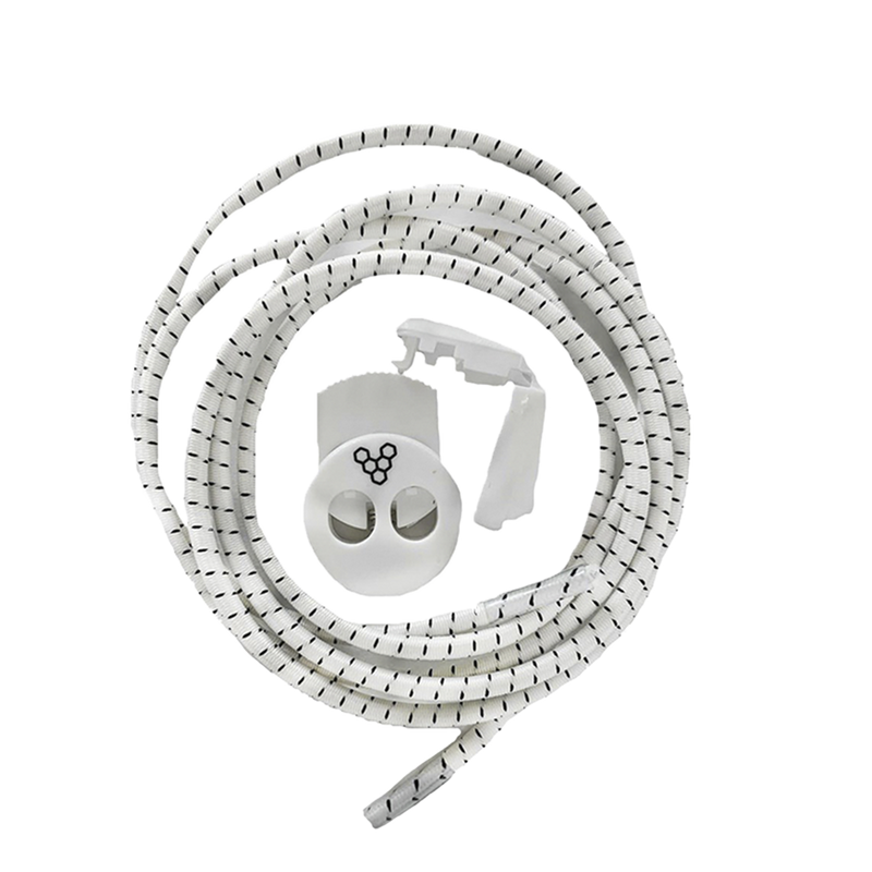 Toggle Laces Adult Striped White | Vivobarefoot AU